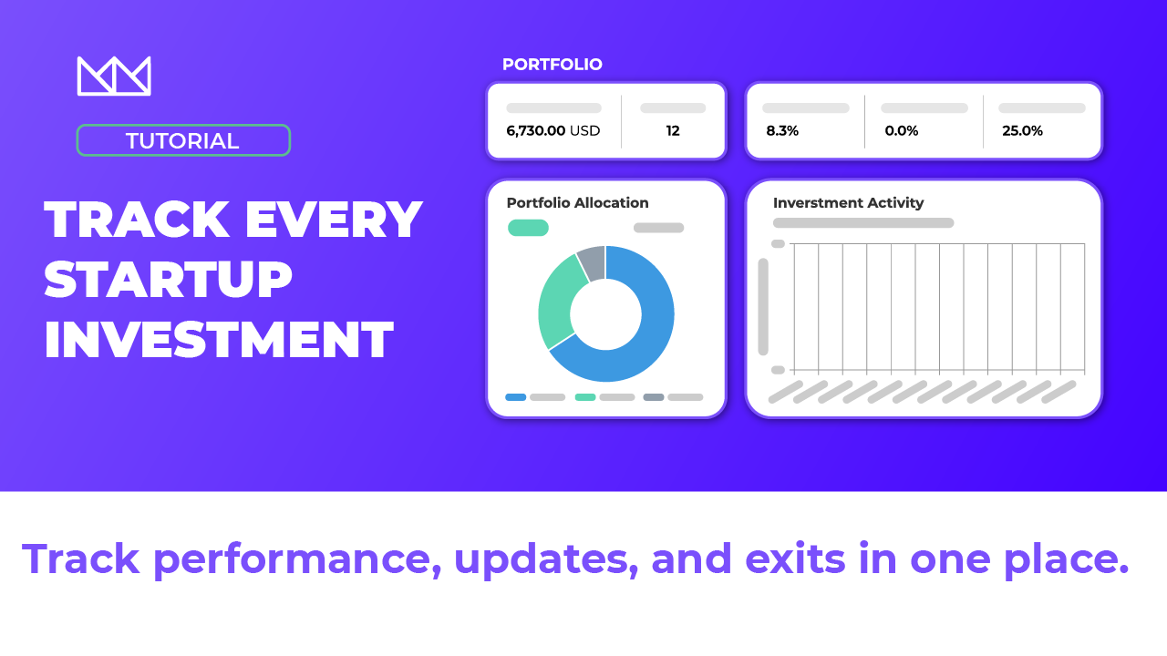Track Your Entire Startup Investment Portfolio in One Place with ...