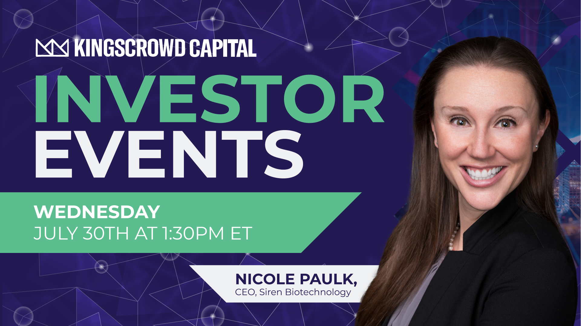 Siren Biotechnology Investor Replay: How a Universal AAV Gene Therapy ...